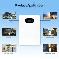 China 51.2V 5kWh LiFePO4 Solar Power Wall Battery Home Energy Storage System Wall Mounted for sale