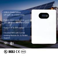 China 48V 200Ah Wall Mounted LiFePO4 Battery with 10.24kWh Capacity for Solar Hybrid Systems for sale
