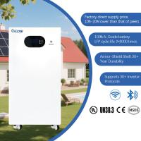 China 51.2V 16.08 kWh LiFePO4 Solar Battery Storage System with 6000+ Cycle Life and IP20 Protection for sale