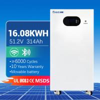 China 48V 200Ah LiFePO4 Solar Battery System with 16.08kWh Capacity and 6000 Cycle Life for Home Energy Storage for sale