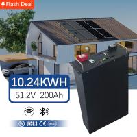 China LiFePO4 Solar Battery 51.2V 100Ah-400Ah 5kWh-50kWh Capacity with 10-Year Warranty for Off-Grid Energy Systems for sale
