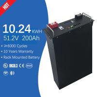China 48V 200Ah 10KWh LiFePO4 Solar Battery with 10-Year Warranty for Home Energy Storage Systems for sale