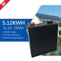 China 48V 200Ah Server Rack Lithium Battery 10.24kWh LiFePO4 with 8000+ Cycle Life and 10-Year Warranty for sale