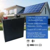 China 48V 200Ah LiFePO4 Solar Battery with 5kW Capacity and 10-Year Warranty for Home Energy Storage Systems for sale