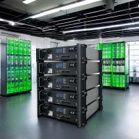 China Langchuan 48V 100Ah Rack-Mounted LiFePO4 Battery - 10.496kWh Capacity, 6000+ Cycle Life for Solar Systems for sale