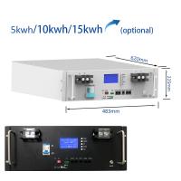 China Langchuan 48V 100Ah Rack-Mounted LiFePO4 Battery - 10.496kWh Capacity, 6000+ Cycle Life for Solar Systems for sale