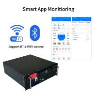 China 48V 100Ah LiFePO4 Battery Pack 5.12kWh with 10-Year Warranty for Solar Energy Storage Systems for sale