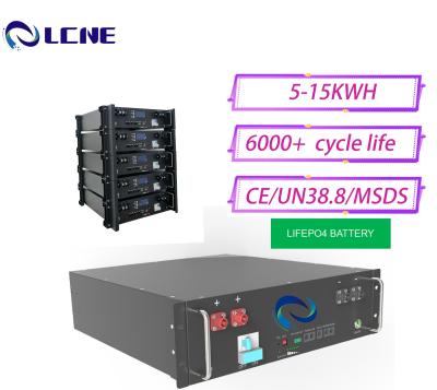 China 48V 51.2V 100Ah Split Home Energy Storage Battery Rack 5kWh 10kWh 15kWh Hybrid Grid Connection Certified for sale