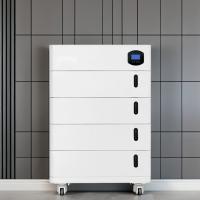 China 5kW Hybrid Solar Inverter with Stackable Lithium Battery System 10-30kWh Capacity 51.2V 200-600Ah for sale