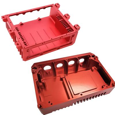 China Custom CNC Aluminum Enclosure Box 6061 5 Axis Milling Communication Equipment for sale