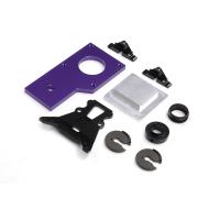 China Custom CNC Machined Aluminum Alloy Mountain Bike Parts Sandblasted Anodized 6061 7075 for sale