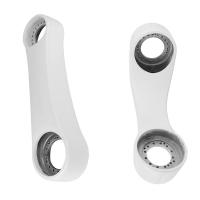 China Custom CNC Machined Aluminum Alloy Mountain Bike Parts Sandblasted Anodized 6061 7075 for sale