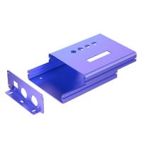 China Custom CNC Aluminum Enclosure Box 6061 5 Axis Milling Communication Equipment for sale