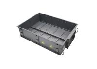 China OEM CNC Machined Aluminum Enclosure 6061-T6 Sandblasted Battery Case Custom for sale