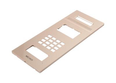 China Display Panel Brush Aluminum CNC Machining , Multifunctional Robot Replacement Parts for sale