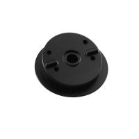 China OEM Polishing Robotics Aluminum Bracket Black Anodized Treatment for sale