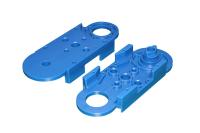 China CNC Machined Engineering Plastic Parts Polished Multi Function Turning Milling 0.1mm Tolerance for sale