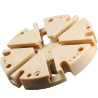 China OEM CNC Machined Plastic Parts Custom Electroplate Finish 1-750mm ISO 9001 for sale