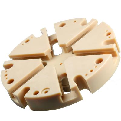 China OEM CNC Machined Plastic Parts Custom Electroplate Finish 1-750mm ISO 9001 for sale