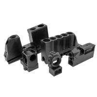 China ABS PA PC Turning CNC Machining Plastic Multifunctional Laser Engrave for sale