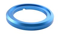 China CNC Milling Aluminum Turn-Mill Compound Parts Blue Anodizing 6061 7075 for sale