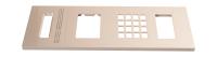 China Laser Metal Panel CNC Aluminum Enclosure Electroplating Oil Injection Process for sale