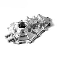 China CNC Machined Aluminum Sandblasted Automotive Cooling Water Pump Part for Japanese Korean Cars for sale