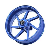 China Motorcycle Wheel CNC Machining Aluminium Parts Service Practical for sale