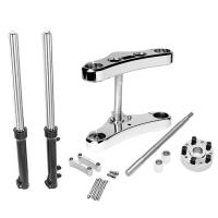 China CNC Machined Aluminum Bike Handlebar 6061 T6 Powder Coating Custom OEM Parts for sale