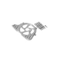 China Anodic Sandblasting Mechanical Keyboard Metal Case Oxidation Surface Treatment for sale