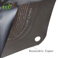 China Custom Printing  Smell Proof Stand up Packaging Pouch With Zipper Good Sealing  Matte Black Packaging Bag for Cookies for sale