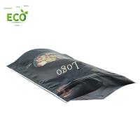 China Custom Printing  Smell Proof Stand up Packaging Pouch With Zipper Good Sealing  Matte Black Packaging Bag for Cookies for sale