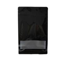 China Custom Printing Mylar Bags Resealable ZipLock PE Plastic Stand up Pouch With Transparent Frosted Window for Food for sale