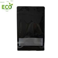 China Custom Printing Mylar Bags Resealable ZipLock PE Plastic Stand up Pouch With Transparent Frosted Window for Food for sale