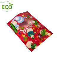 China Christmas Custom Design PE Food Grade Mylar Bags Packaging Bags Smell Proof Stand up Packaging Pouch for sale