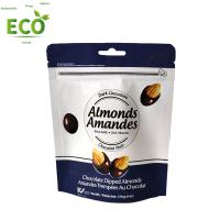 China Custom Printing Smell Proof Aluminum Foil Stand up Packaging Pouch With Zipper Custom Mylar Bags  for Chocolate Nut Candies for sale