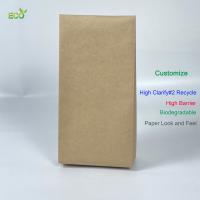 China DDP Shipment to U.S. Kraft Paper Bag Sige Gusset Bag 250G Matt Finish Roasted Coffee Pouches Packaging Smell Proof for Coffee for sale