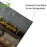 China Wholesale Custom Stand up Pouch Bag Coffee Bean Packaging Bags Zip Lock Coffee Bean Packaging Bags With Valve 250G 500G 1Kg for sale