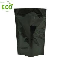 China High Barrier Transparent Window Mylar Bags Smell Proof Stand up Packaging Pouch Resealable Zipper PE Tea Bags for sale