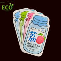 China Eco Friendly Products 2023 Biodegradable Packaging Mylar Bags Aluminum Foil Bag Smell Proof Flat Bag for Jelly for sale