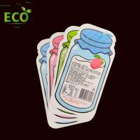 China Eco Friendly Products 2023 Biodegradable Packaging Mylar Bags Aluminum Foil Bag Smell Proof Flat Bag for Jelly for sale