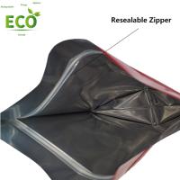 China Eco Friendly Products 2023 Mylar Bags Custom Logo Aluminum Foil Smell Proof Ziplock Packaging Bags for Coffee for sale