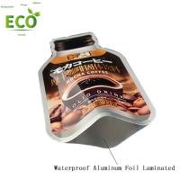 China Wholesale OEM Plastic Custom Printed Stand-Up Fruit Juice Packaging Pouch Special Shape Bag for sale