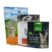 China Custom Food Reusable Packaging Bag Recyclable Zip Lock Stand up Pouch Kraft Paper Tea Coffee Bag Pet Food Zipper Bag for sale