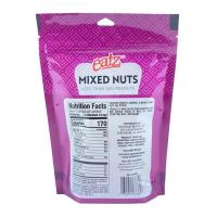 China Wholesale Price Top Zipper HDPE Bag Clear Plastic Bag Biodegradable Stand up Pouch for Nuts for sale