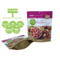 China Eco Food Packaging Bag Soft Touch Matte Oil Surface Doy Pack Food Grade Bags for Nuts Food Packaging Aluminum Plastic Bags DDP for sale