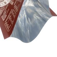 China Custom Food Grade Printed Resealable Smell Proof Ziplock 3.5 Mylar Bags Three Side Seal Plastic Packaging Ziplock Kimchi Pack for sale