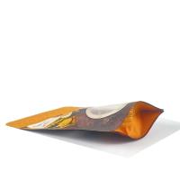 China High Barrier Clear Window 100g 250g 500g Zipper Closure Powder Commercial Frosted Spice Bags for Seasoning for sale
