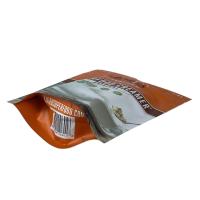 China Biodegradable LDPE Transparent Clear Ziplock Zipper Pouch Mylar Bag with Stand for Milk DDP USA for sale