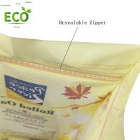 China Hot Selling Customized Zipper Mylar Stand Pouches Eco-Friendly Recyclable Doypack for Food Packaging Smell Proof Bag for Milk DDP USA for sale